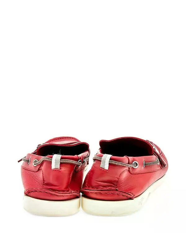 FERRAGAMO Buckle-strap Leather Loafers