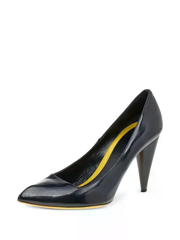 Alexander McQueen Patent Leather Pointed-toe Pumps