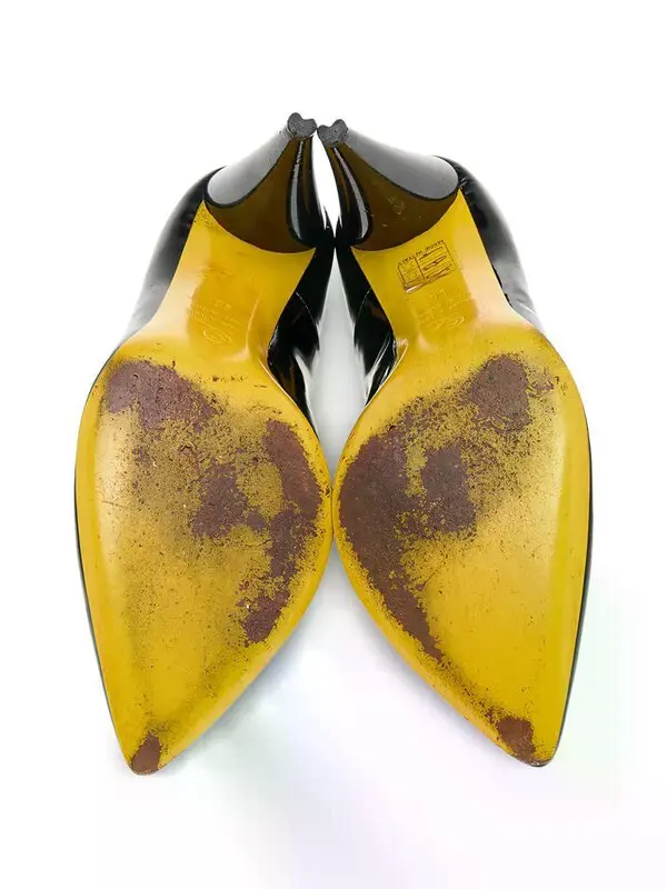 Alexander McQueen Patent Leather Pointed-toe Pumps