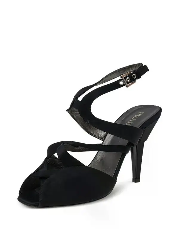 Prada Strappy Slingback Sandals