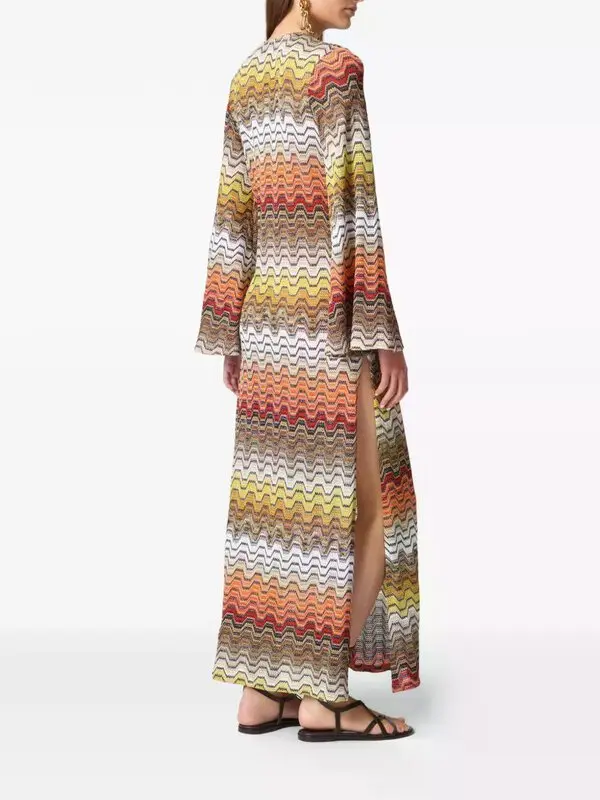 Missoni Maxi Dress With Chevron Pattern