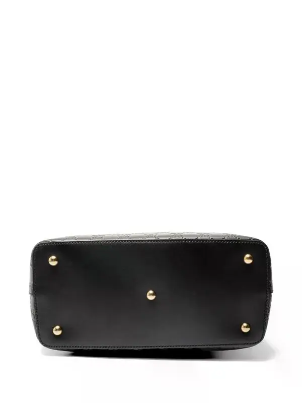 Gucci Gg Supreme Tote Bag - Black