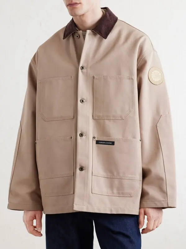 Canada Goose Beaumont Corduroy-trimmed Cotton Jacket