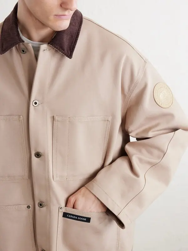 Canada Goose Beaumont Corduroy-trimmed Cotton Jacket