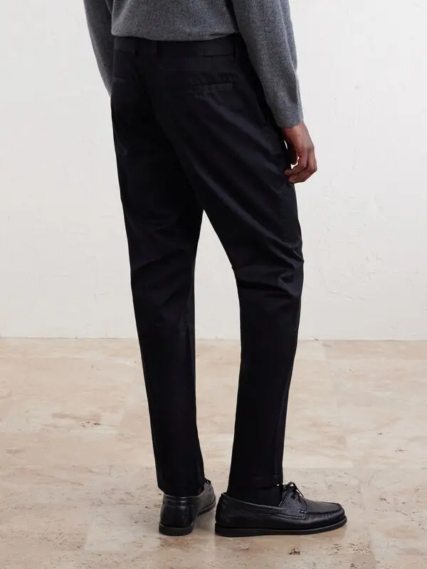 Onia Straight-leg Cotton-blend Trousers