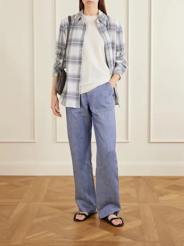 GOD’S TRUE CASHMERE God's True Cashmere Cloud Light Tartan Shirt