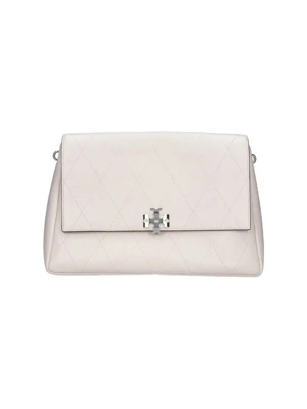 Tory Burch Charlie Shoulder Bag - Cream
