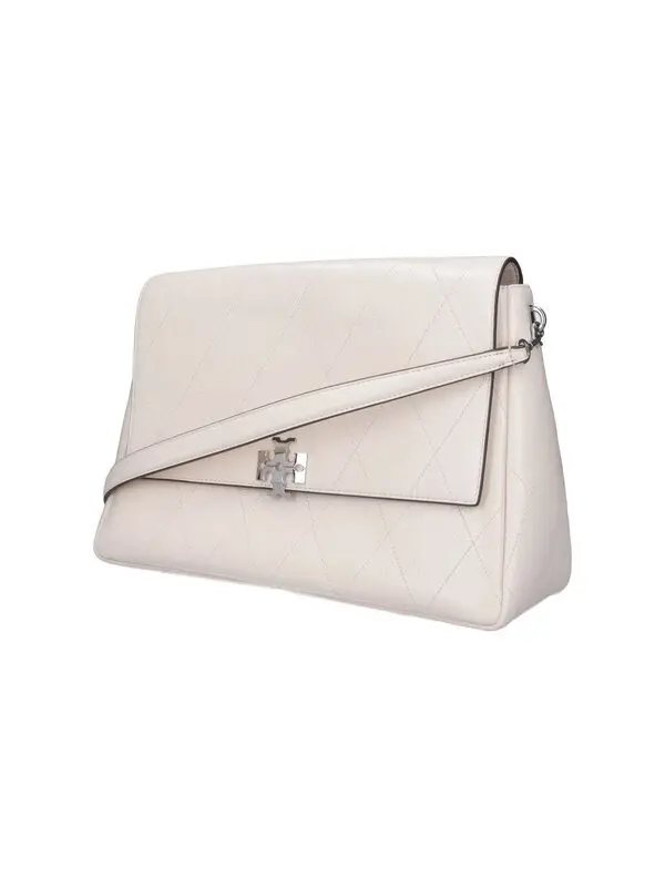 Tory Burch Charlie Shoulder Bag - Cream