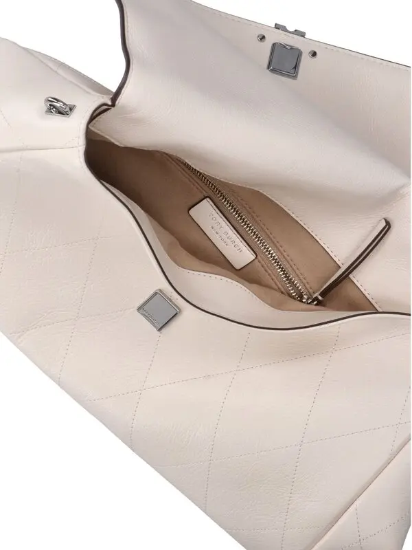 Tory Burch Charlie Shoulder Bag - Cream