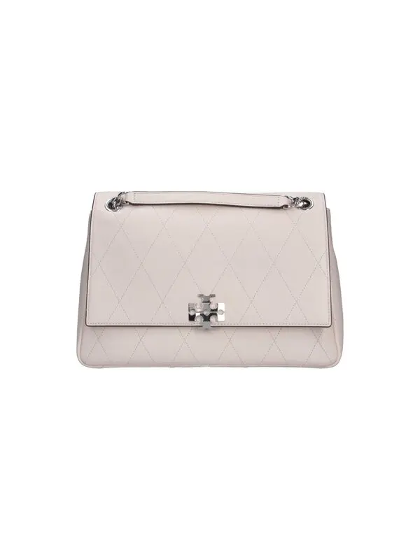 Tory Burch Charlie Shoulder Bag - White