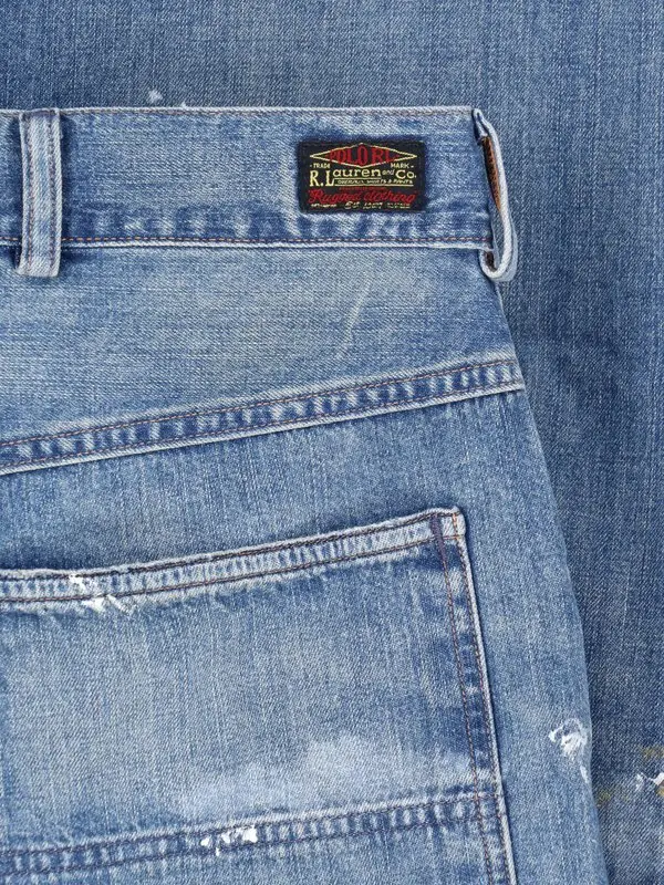 Polo Ralph Lauren Straight Patchwork Jeans