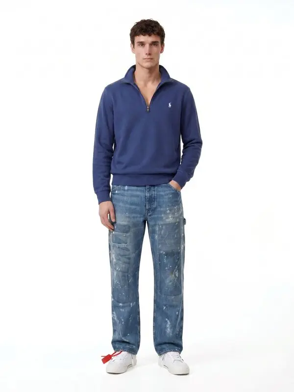 Polo Ralph Lauren Straight Patchwork Jeans