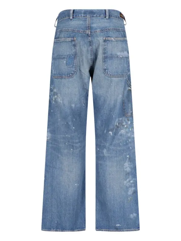 Polo Ralph Lauren Straight Patchwork Jeans