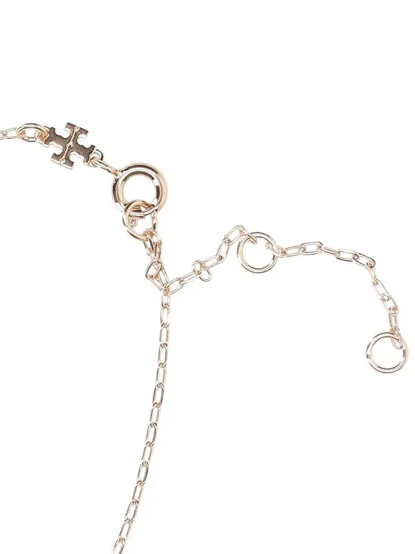 Tory Burch Kira Logo Pendant Necklace - Gold