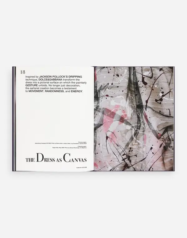 Dolce & Gabbana Arte Moda Hardcover Book By