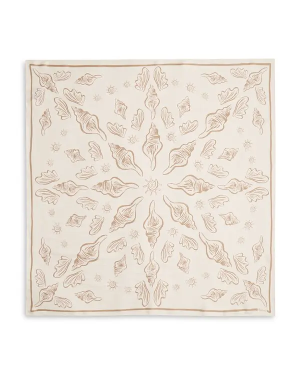 Madewell Medium Silk Bandana - Artisan Shell