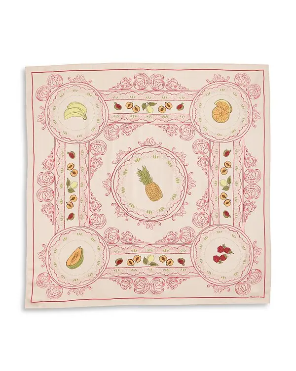 Madewell Medium Silk Bandana - Fruit Conversational