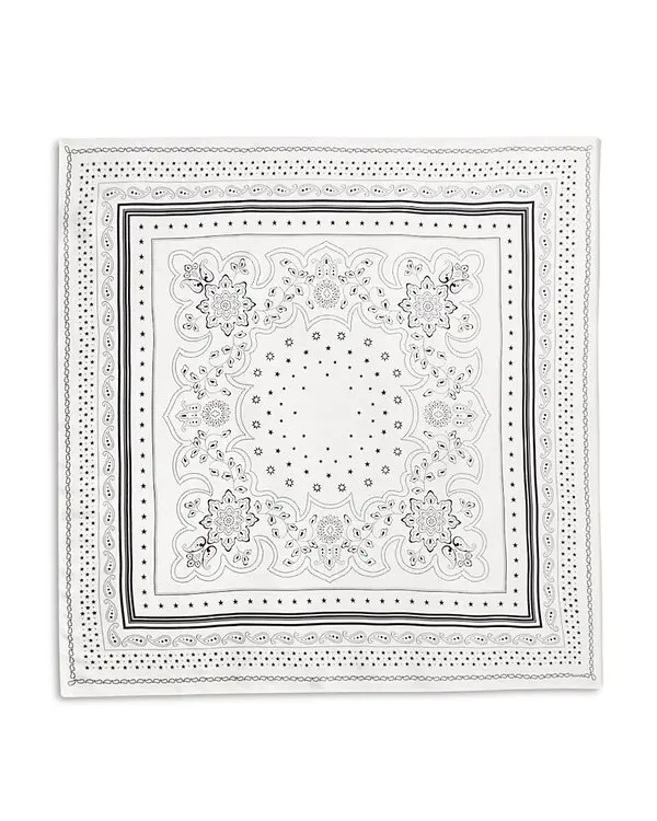 Madewell Medium Silk Bandana - White