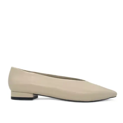 AMIE RAFA Riley Leather Ballet Flats