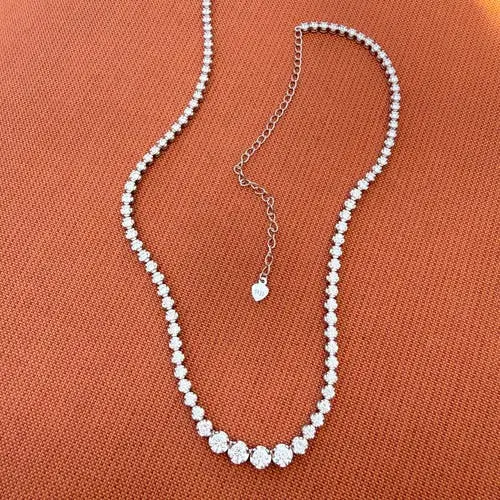 LENI JAMES Claudia Graduated Tennis Necklace