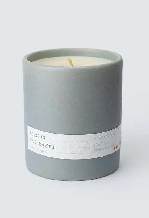 AERANGIS No. 2598 The Ranch Scented Candle - Grey
