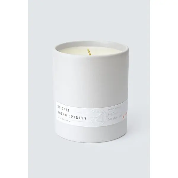 AERANGIS No. 0324 Aging Spirits Scented Candle - White