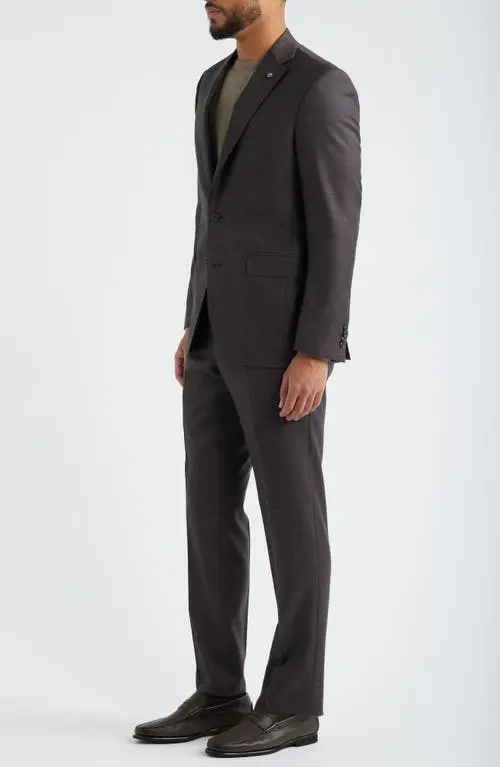 JACK VICTOR Esprit Contemporary Fit Mélange Super 130s Wool Suit