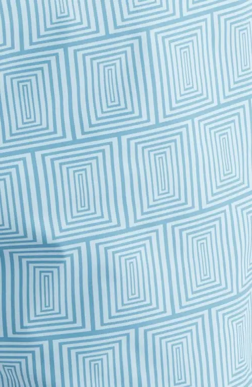 Bugatchi Cruz Print Swim Trunks