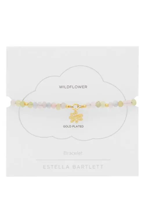 Estée Lauder Amelia Wildflower Morganite Bead Slider Bracelet
