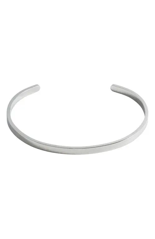 Estée Lauder Fine Rhodium Plate Cuff Bracelet
