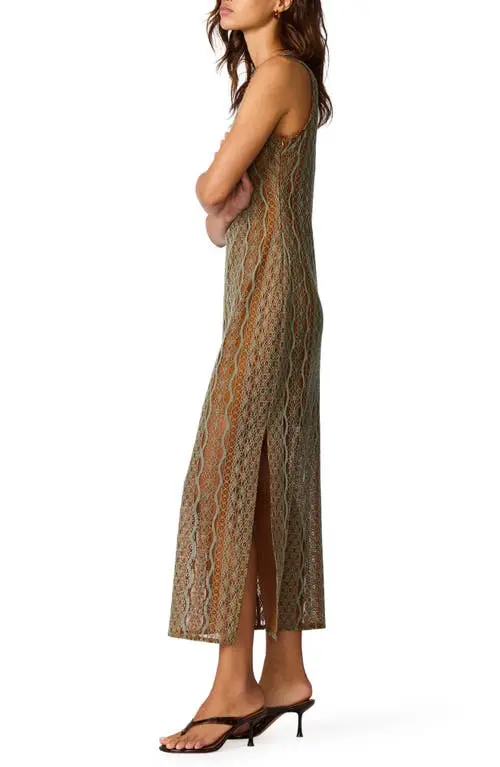 Steve Madden Nyssa Sleeveless Maxi Dress - Rust Multi