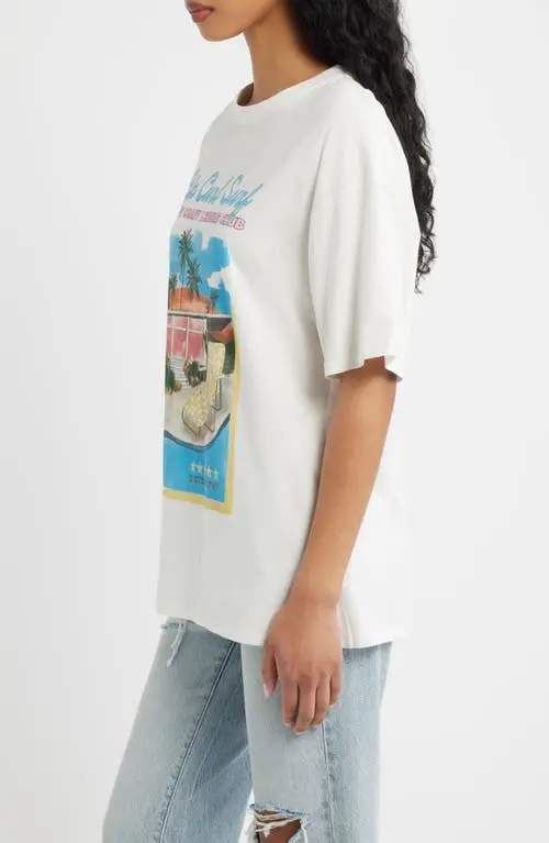 Rip Curl Pacific Coast Leisure Club Graphic T-shirt - Bone
