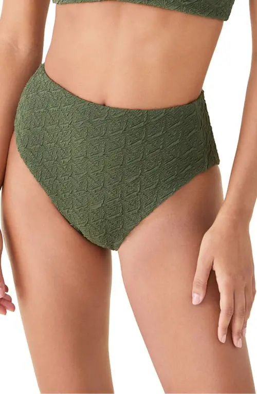 ANDIE High Rise Bikini Bottoms - Thyme