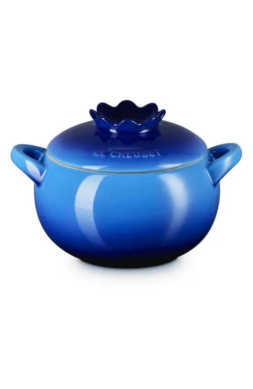 LE CREUSET Blueberry Stoneware Mini Cocotte - Azure