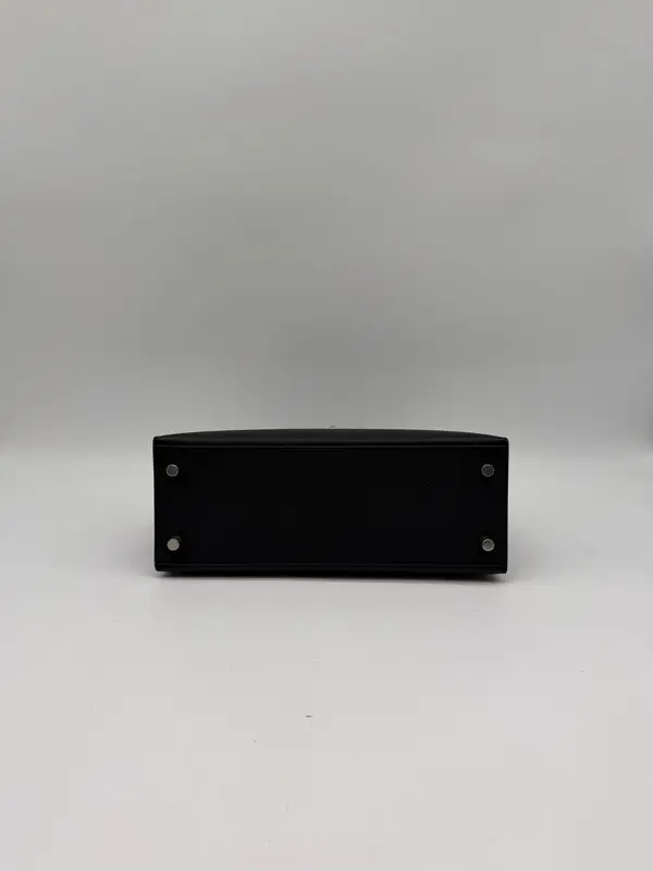 Hermès Kelly Epsom Palladium Hardware - Black