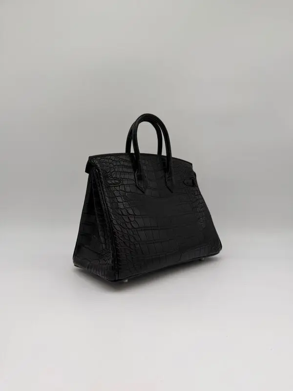 Hermès Birkin Matte Alligator With Palladium Hardware