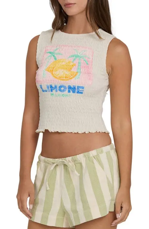BILLABONG Club Beach Cropped Tank Top