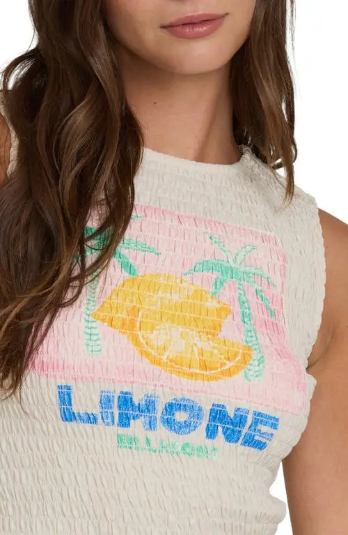 BILLABONG Club Beach Cropped Tank Top