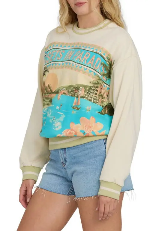 BILLABONG Graphic Crewneck Sweatshirt