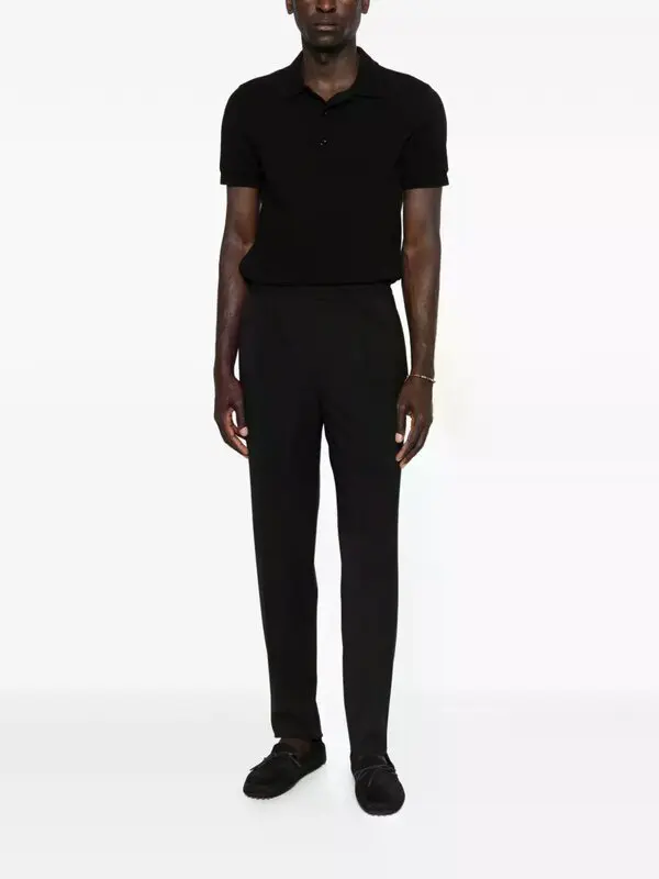 Zegna Elasticated-waist Pleated Trousers