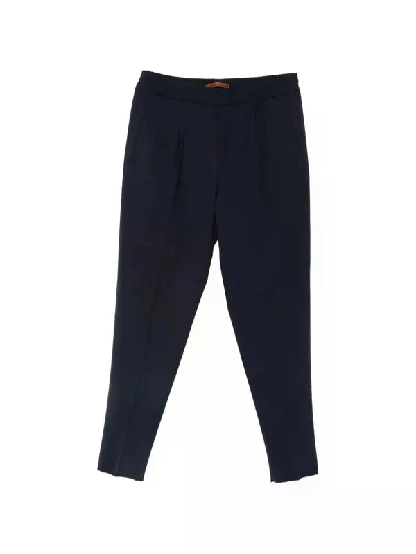 Zegna Pleated Elasticated-waist Trousers