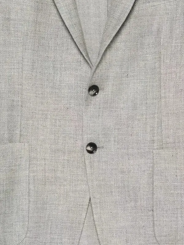 Zegna Notched-lapel Single-breasted Blazer