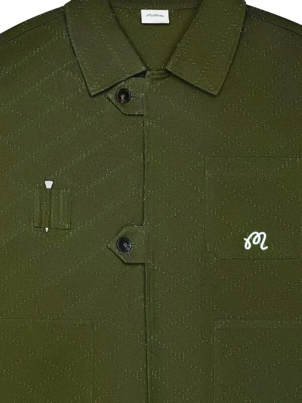 MALBON Alameda Diamond-textured Jacket