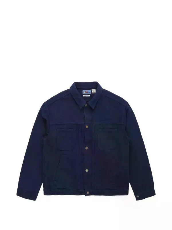 BLUE BLUE Sashiko Trucker Jacket