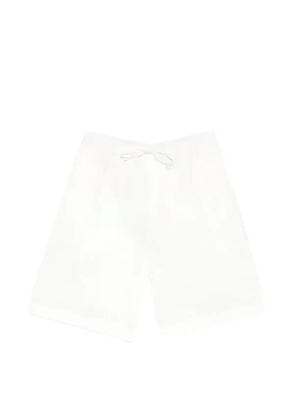 DUNST Drawstring Waist Shorts - White