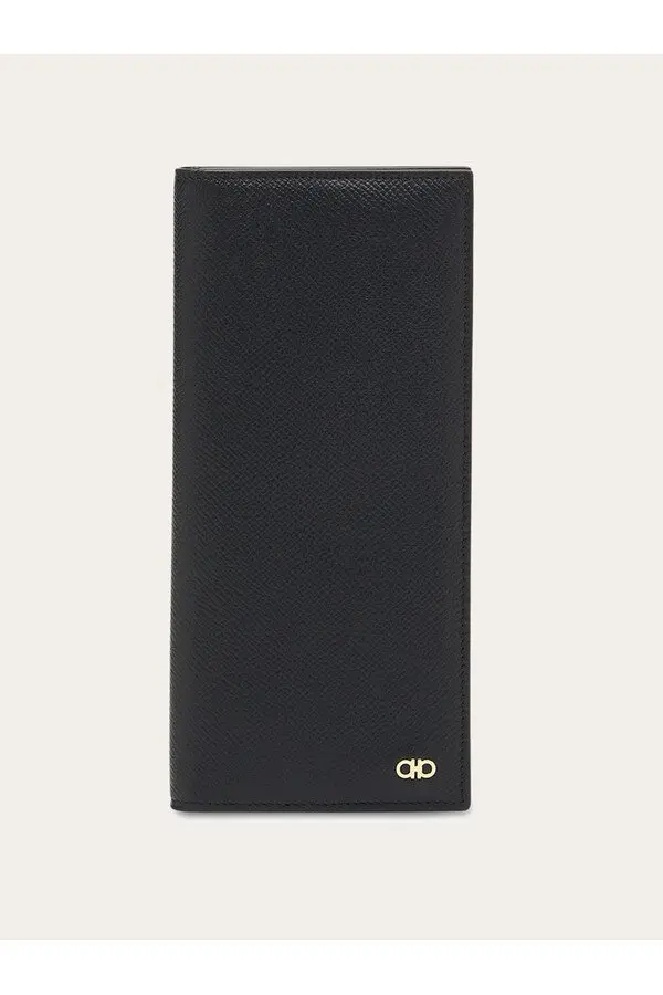 FERRAGAMO Gancini Organizer Wallet - Black