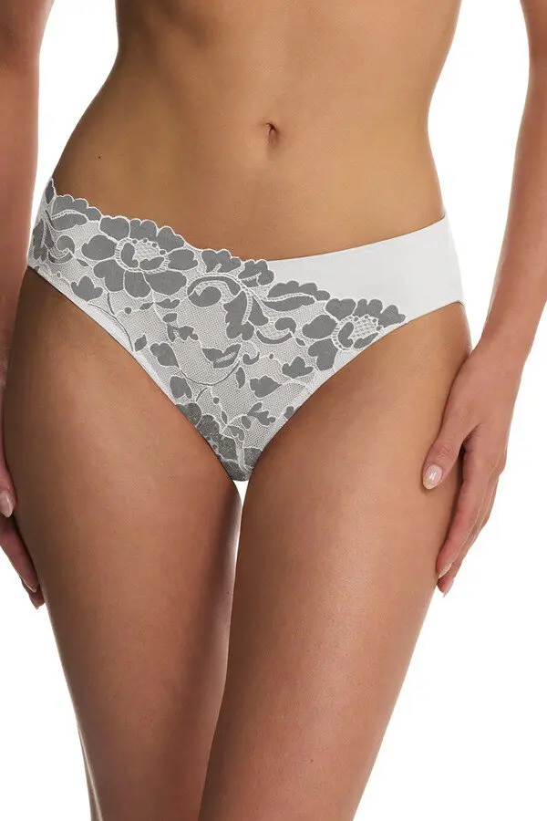 Natori Peony Lace Bikini Brief - Black