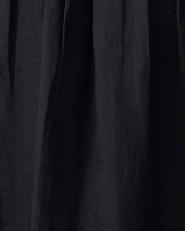 DÔEN Almadia Lace Trimmed Ramie Mini Dress