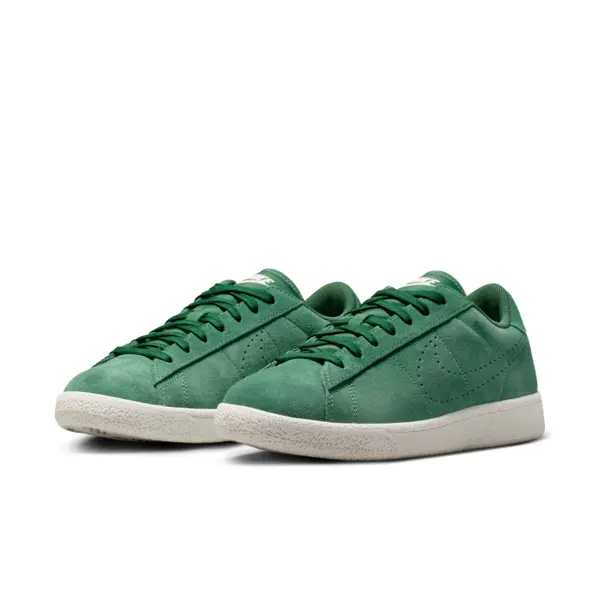 Nike Classic Suede Leather Lace-up Sneakers - Green