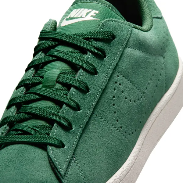 Nike Classic Suede Leather Lace-up Sneakers - Green